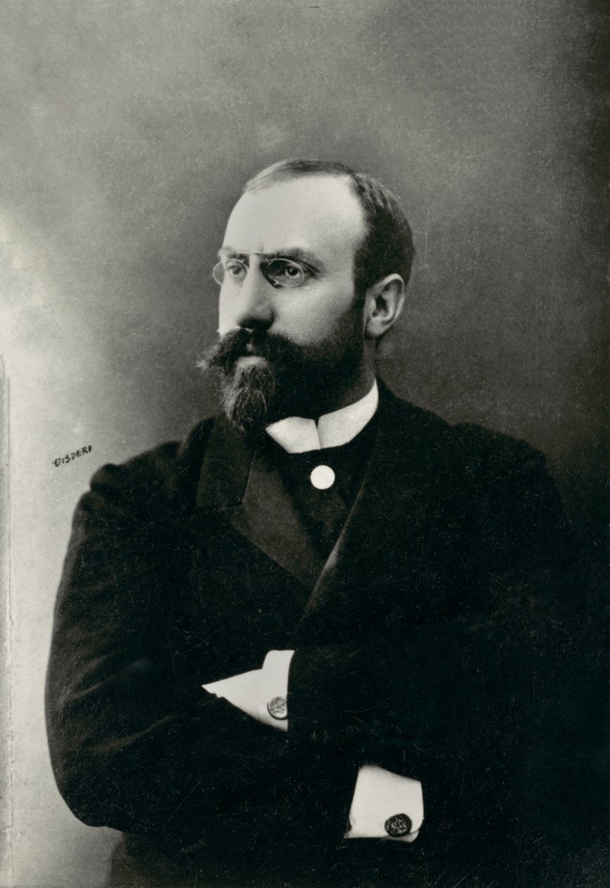 Portrait of Marcel Habert by Andre Adolphe Eugene Disderi
