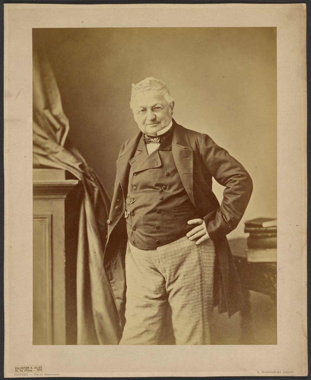 Portrait of Adolphe Thiers by Andre Adolphe Eugene Disderi
