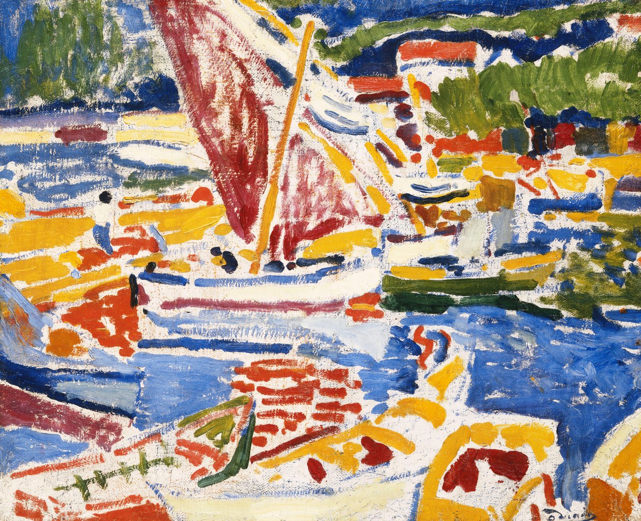 The Little Port, L'Estaque by Andre Derain: Fine art print