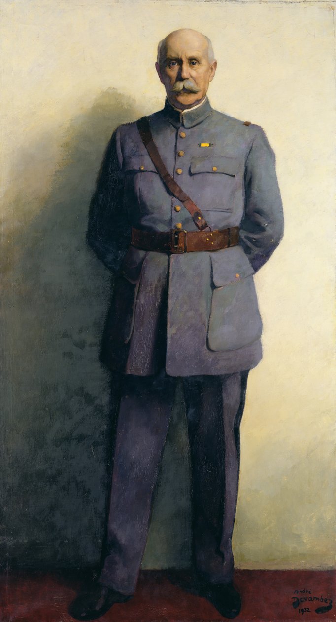 Portrait of Marshal Philippe Petain, 1932 by Andre Devambez