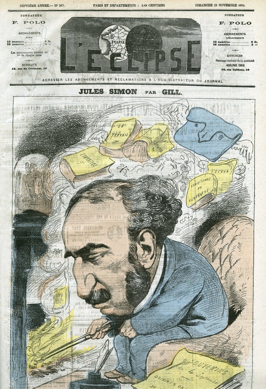 Simon Cartoon In French