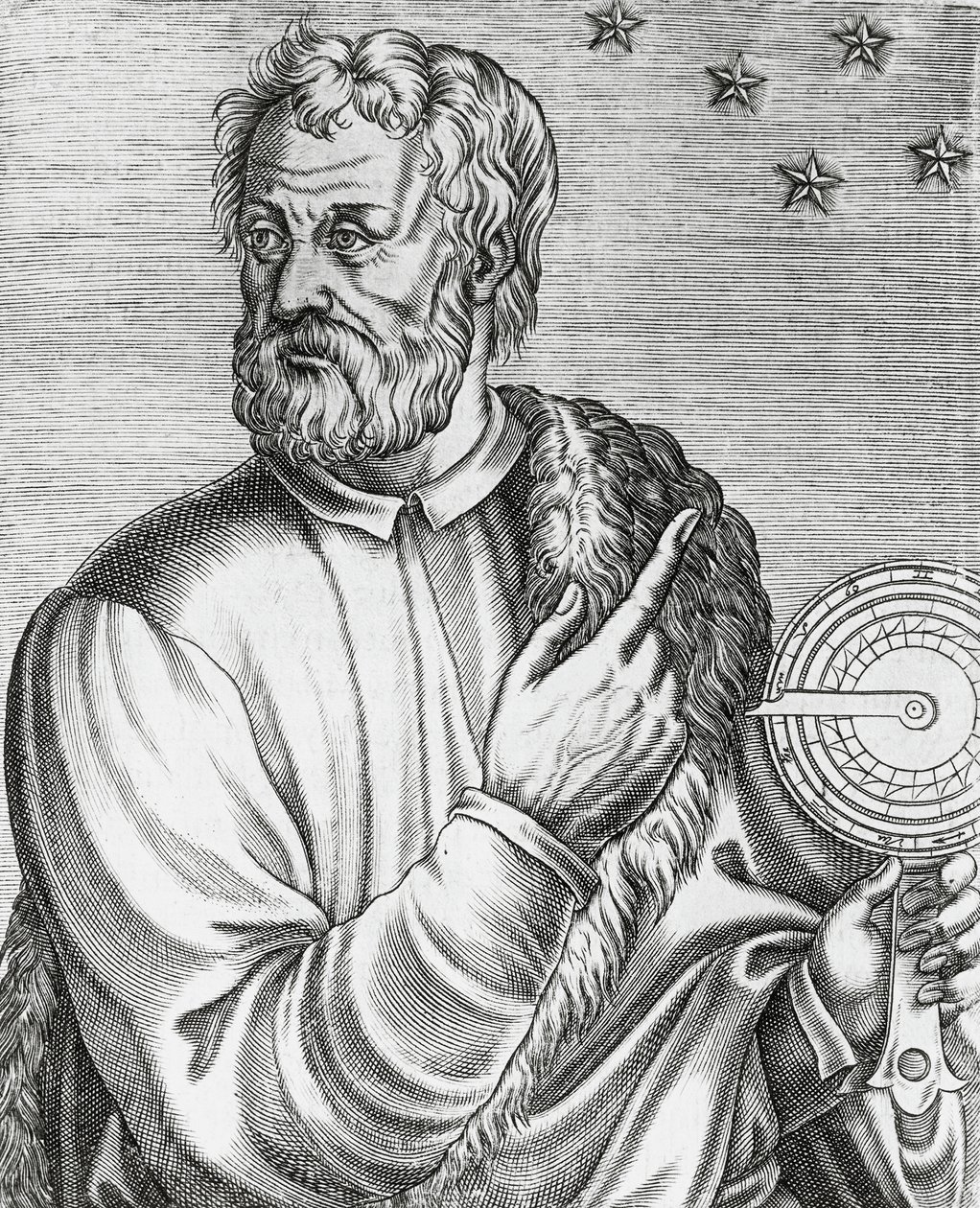 Portrait of Christopher Columbus, Italian navigator, engraving from Les ...