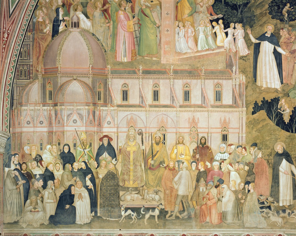 The Church Militant and Triumphant (detail)