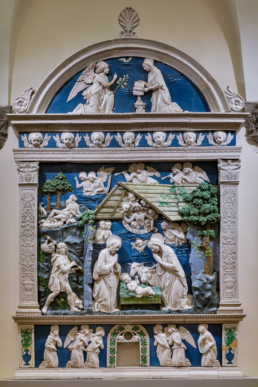 Nativity, Adoration of the Shepherds and Annunciation
