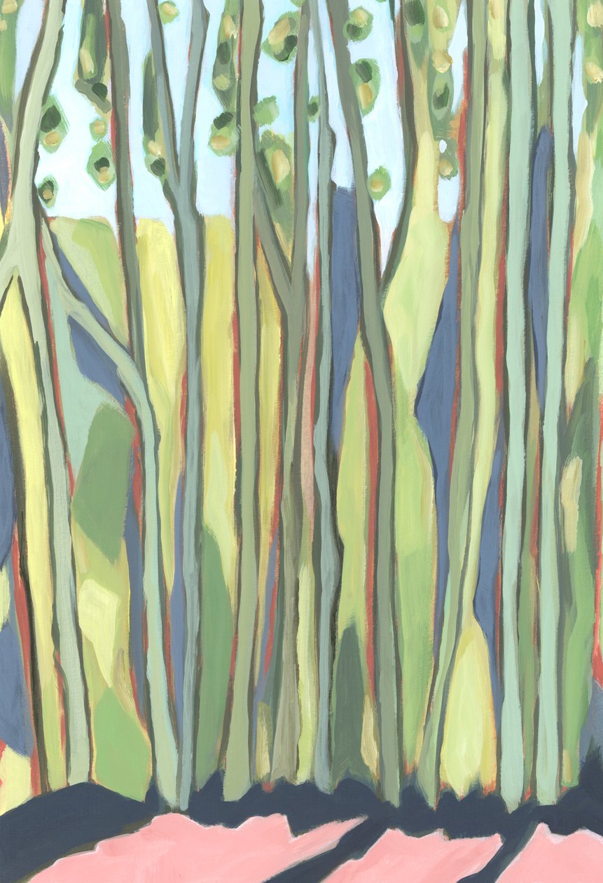 Morning in the forest, 2024 by Andrea Mejia