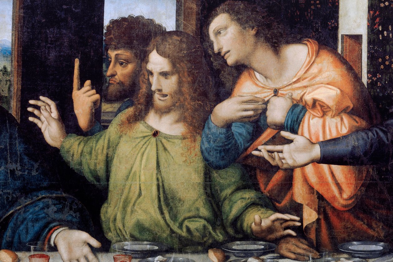 Last Supper (detail) by Andrea Solario: Buy fine art prints