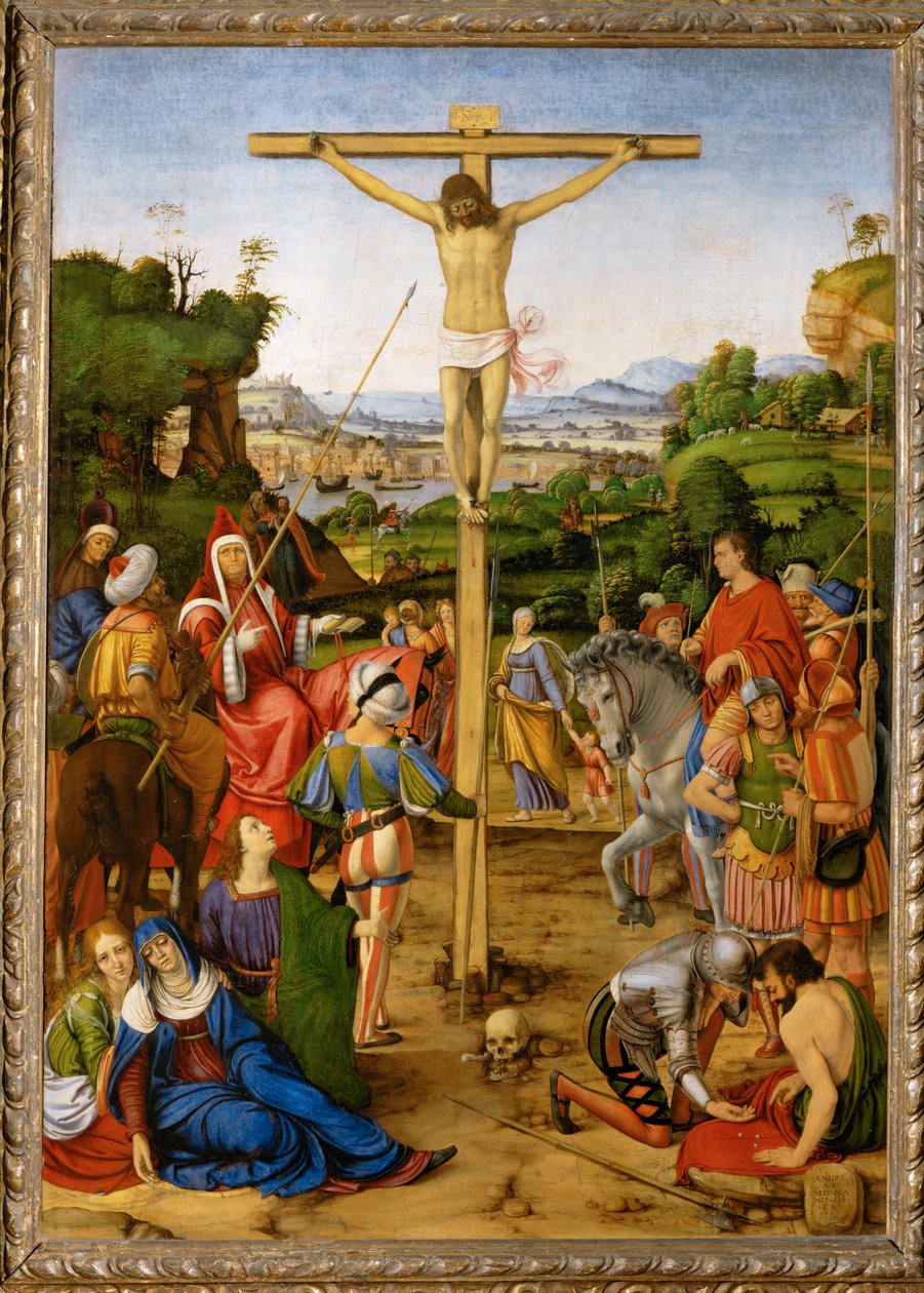 Crucifixion by Andrea Solario: Buy fine art print