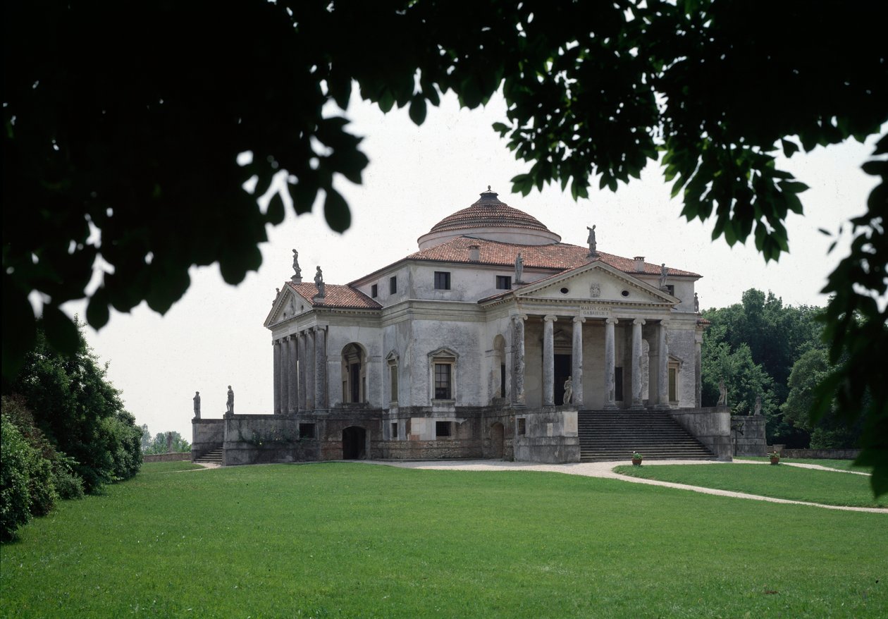 View of the Villa Almerico-Capra Known as the Rotonda