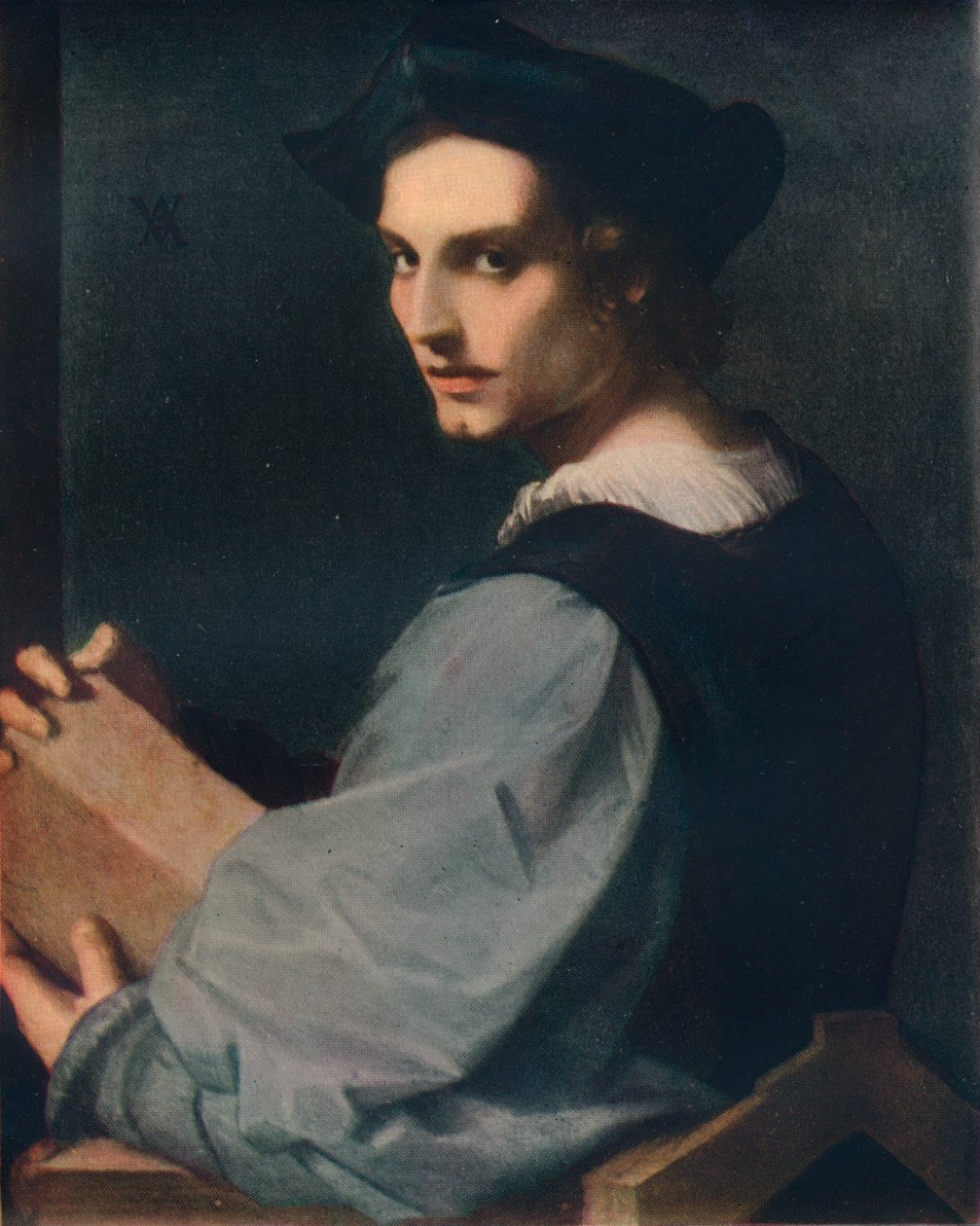 Portrait of a Young Man by Andrea del Sarto