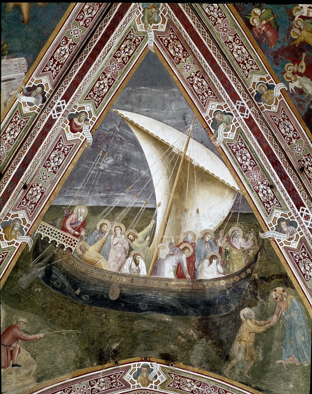 The Spaceship of Saint Peter the Apostle (Christ calms the storm on ...