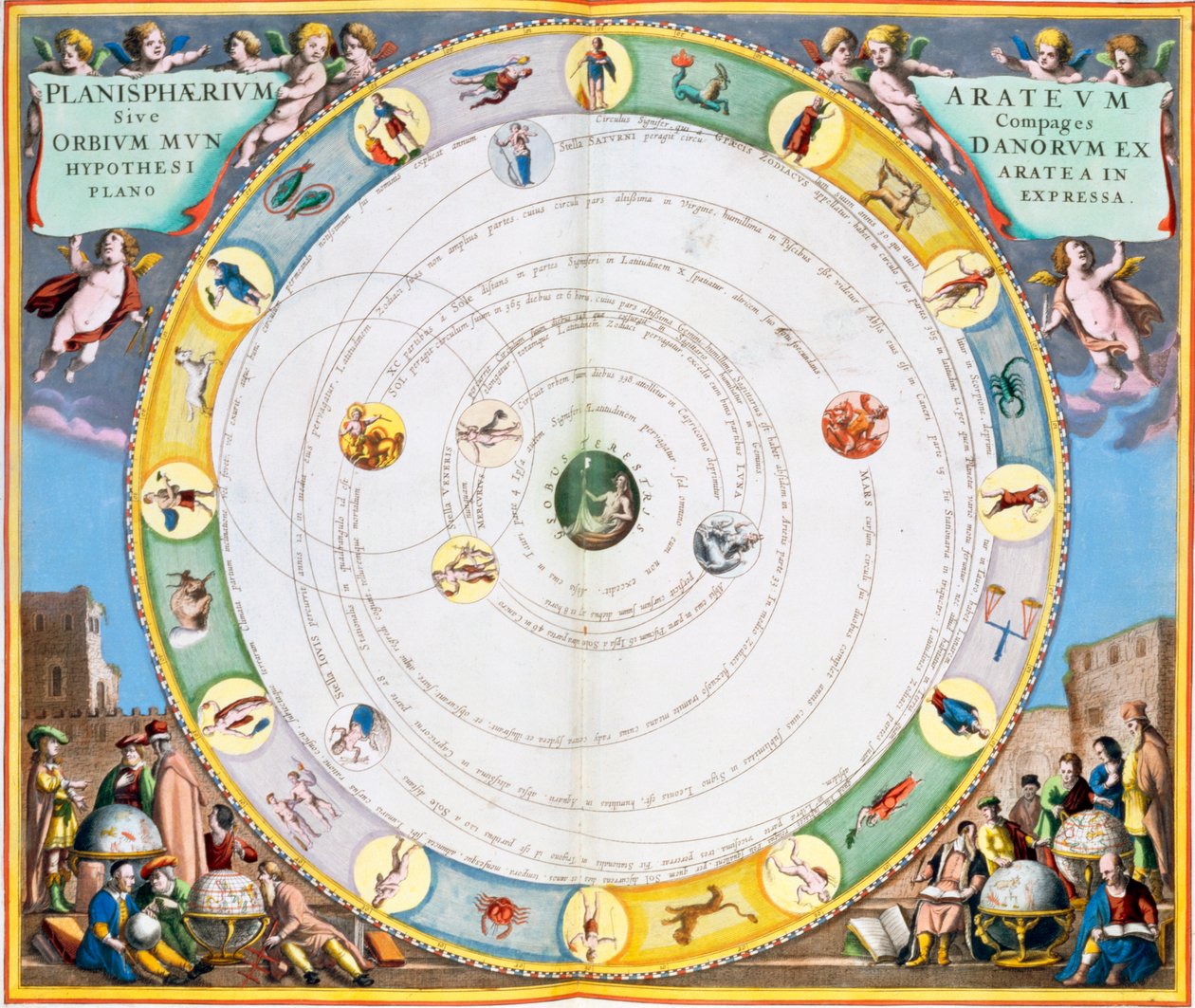 Chart Describing the Movement of the Planets