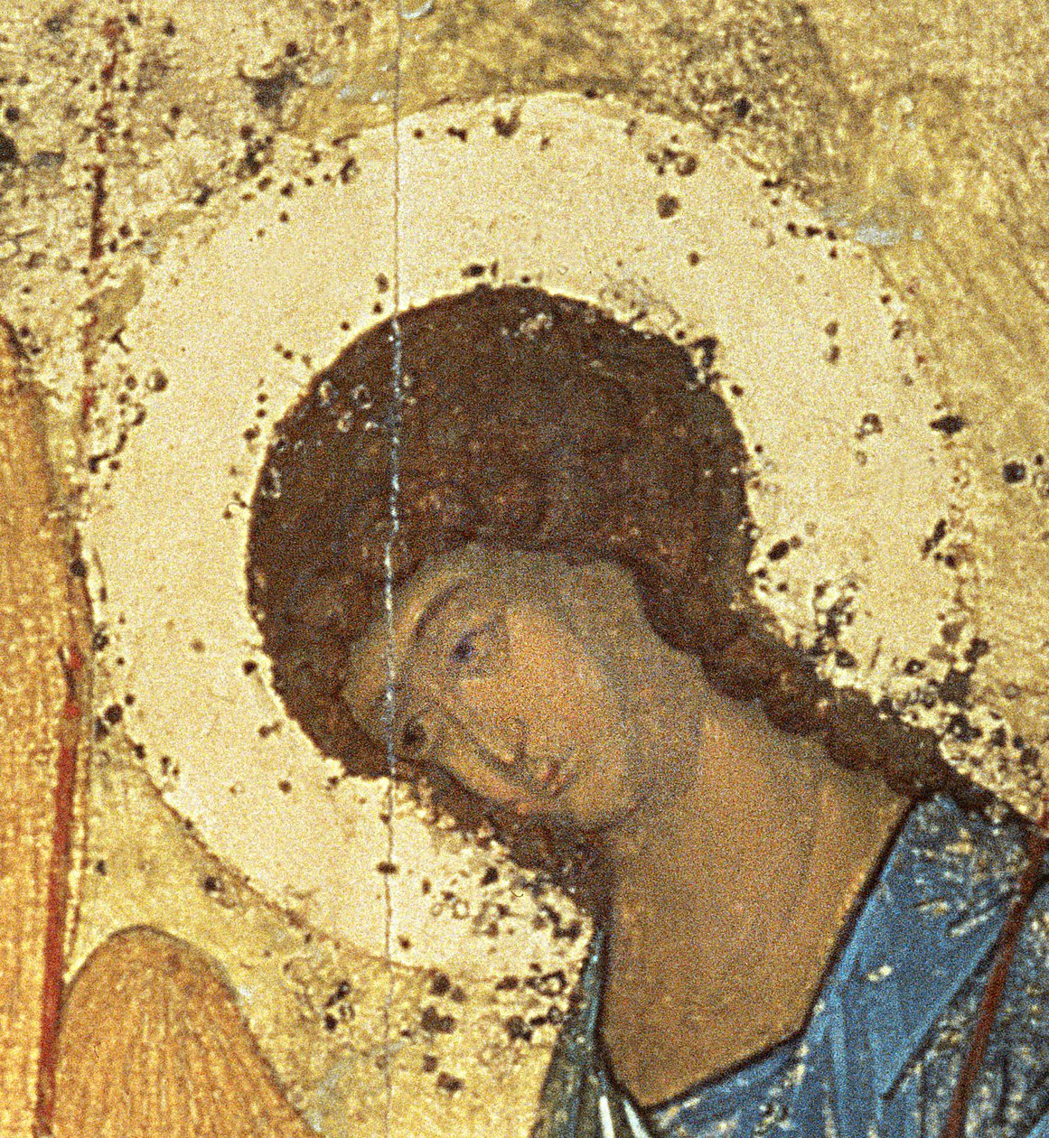 The Holy Trinity, 1420s (detail) by Andrei Rublev