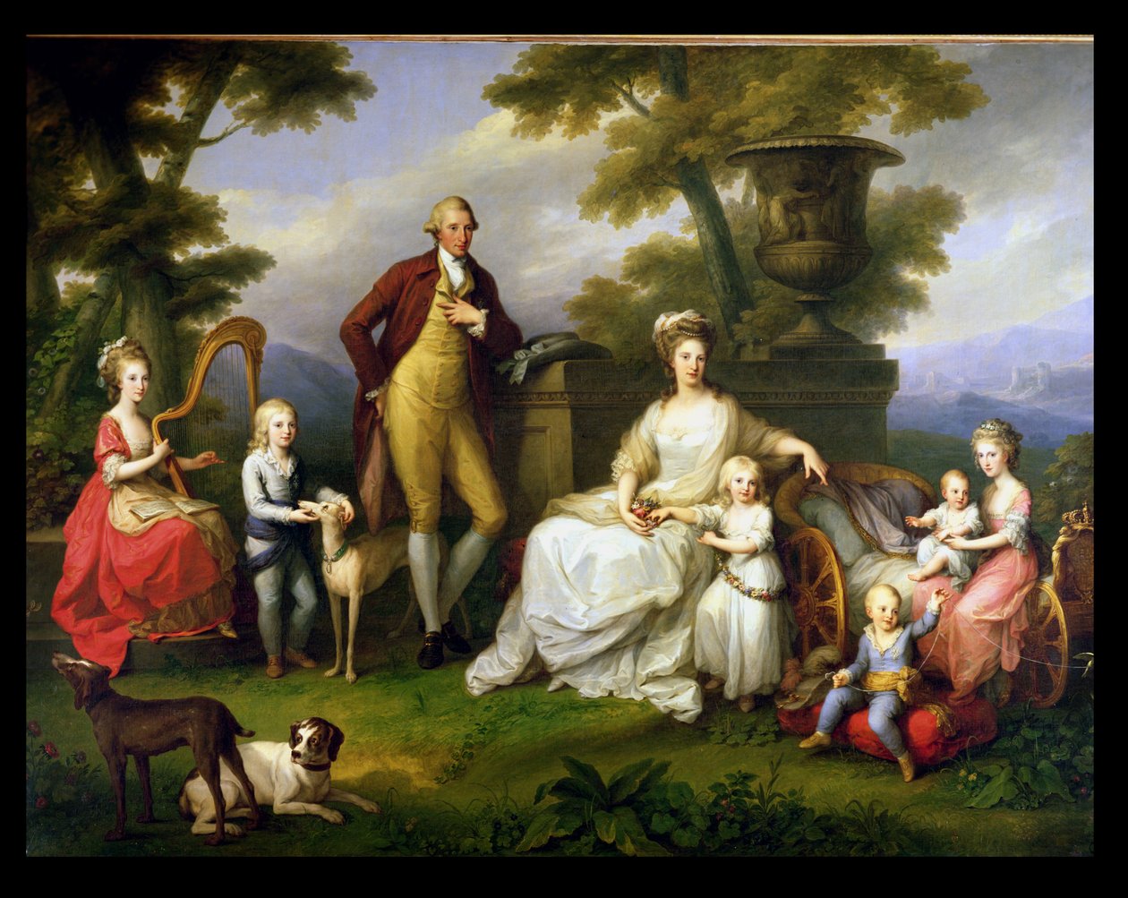 Ferdinand IV King of Naples, and his Family