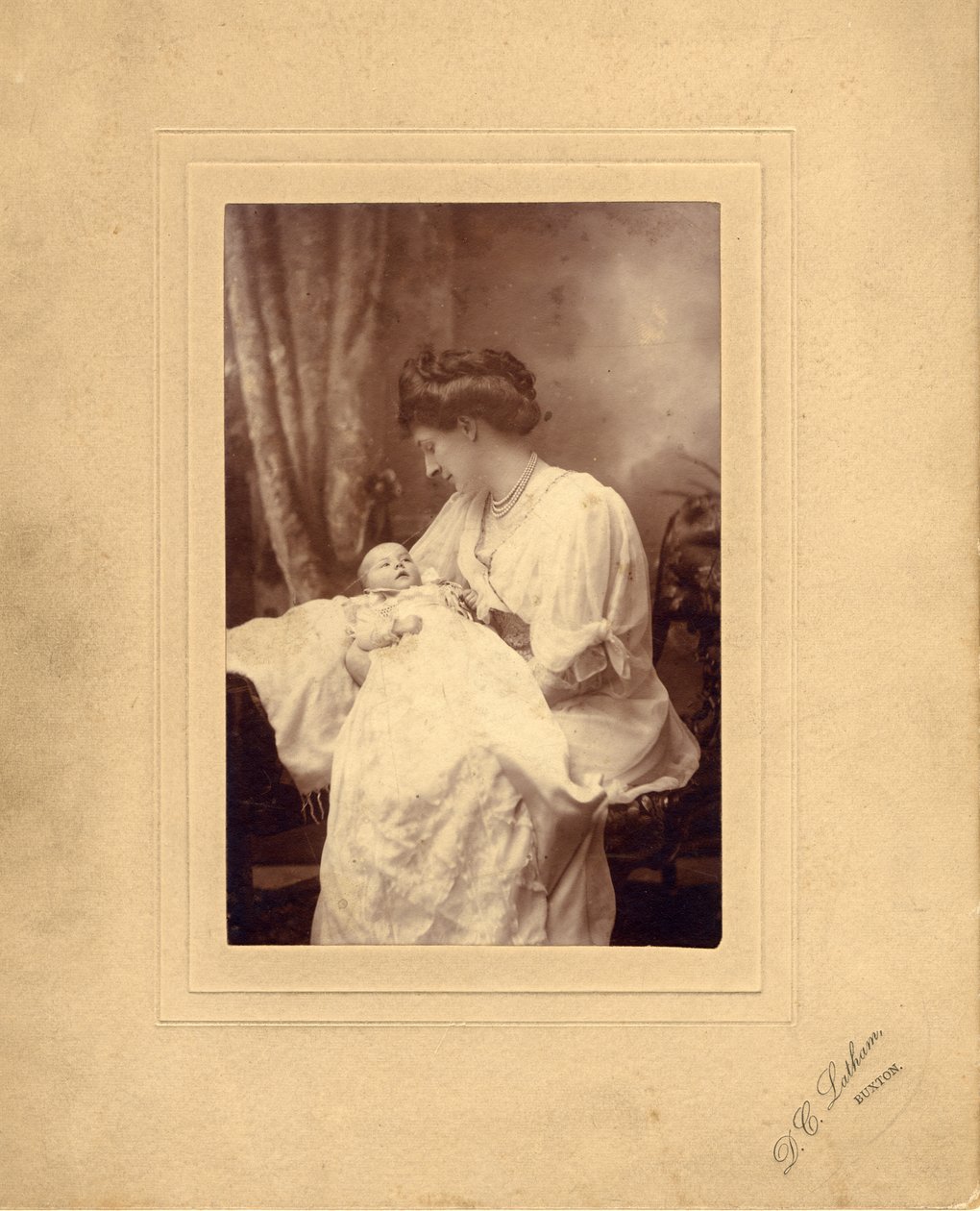 Duchess Evelyn Cavendish with Her Daughter Lady Anne