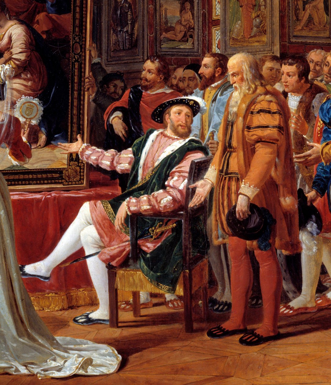 The Century of Francois 1st: Francois 1st King of France Receives in ...