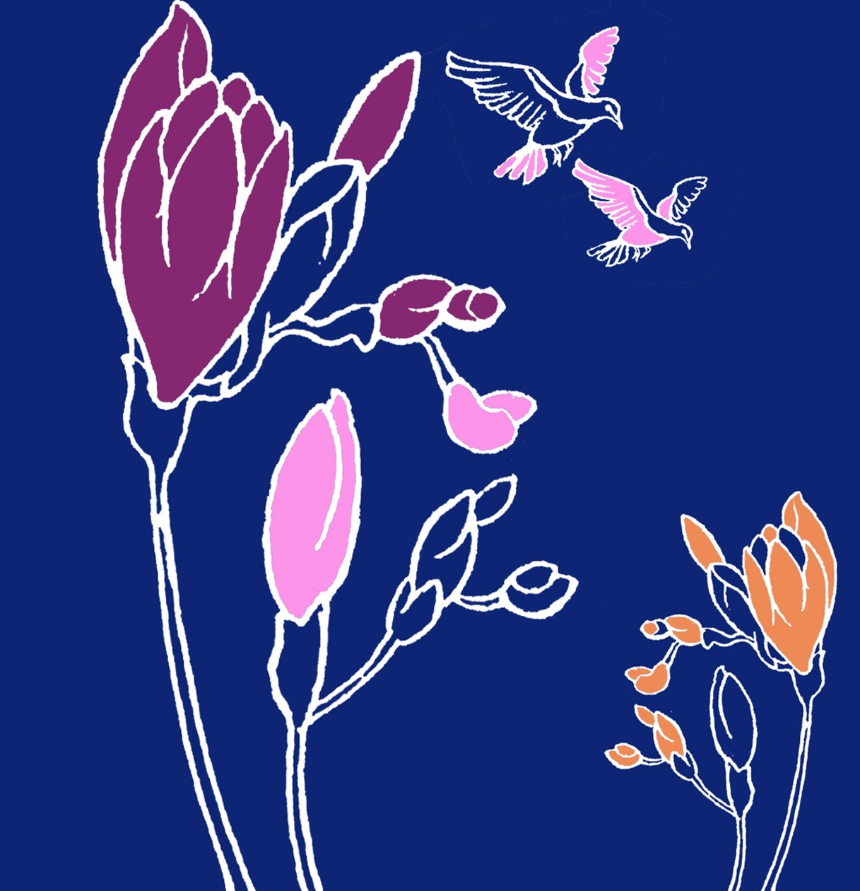 Freesia by Anna Platts: Premium art reproduction