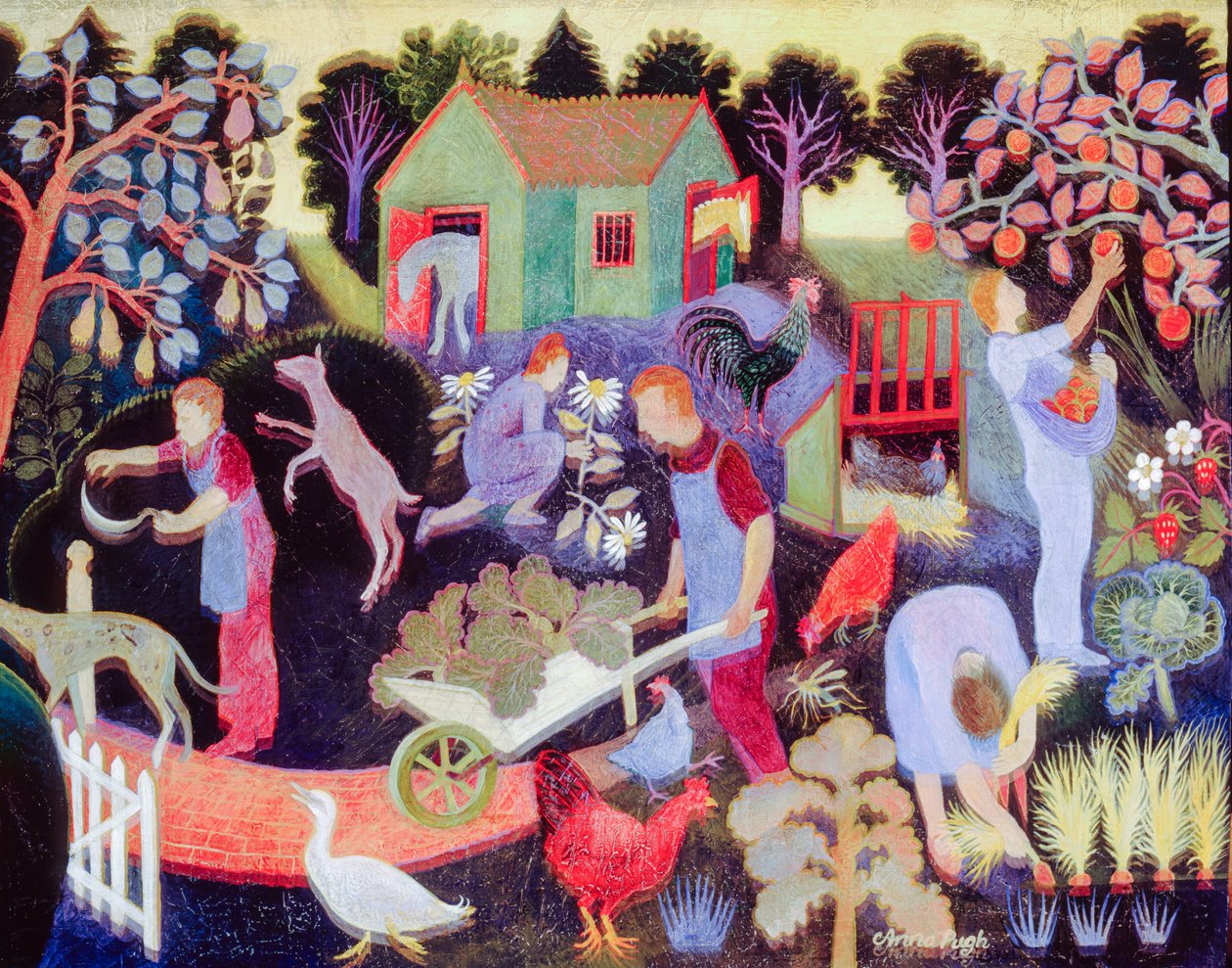 A Day in the Country by Anna Pugh: Buy fine art print
