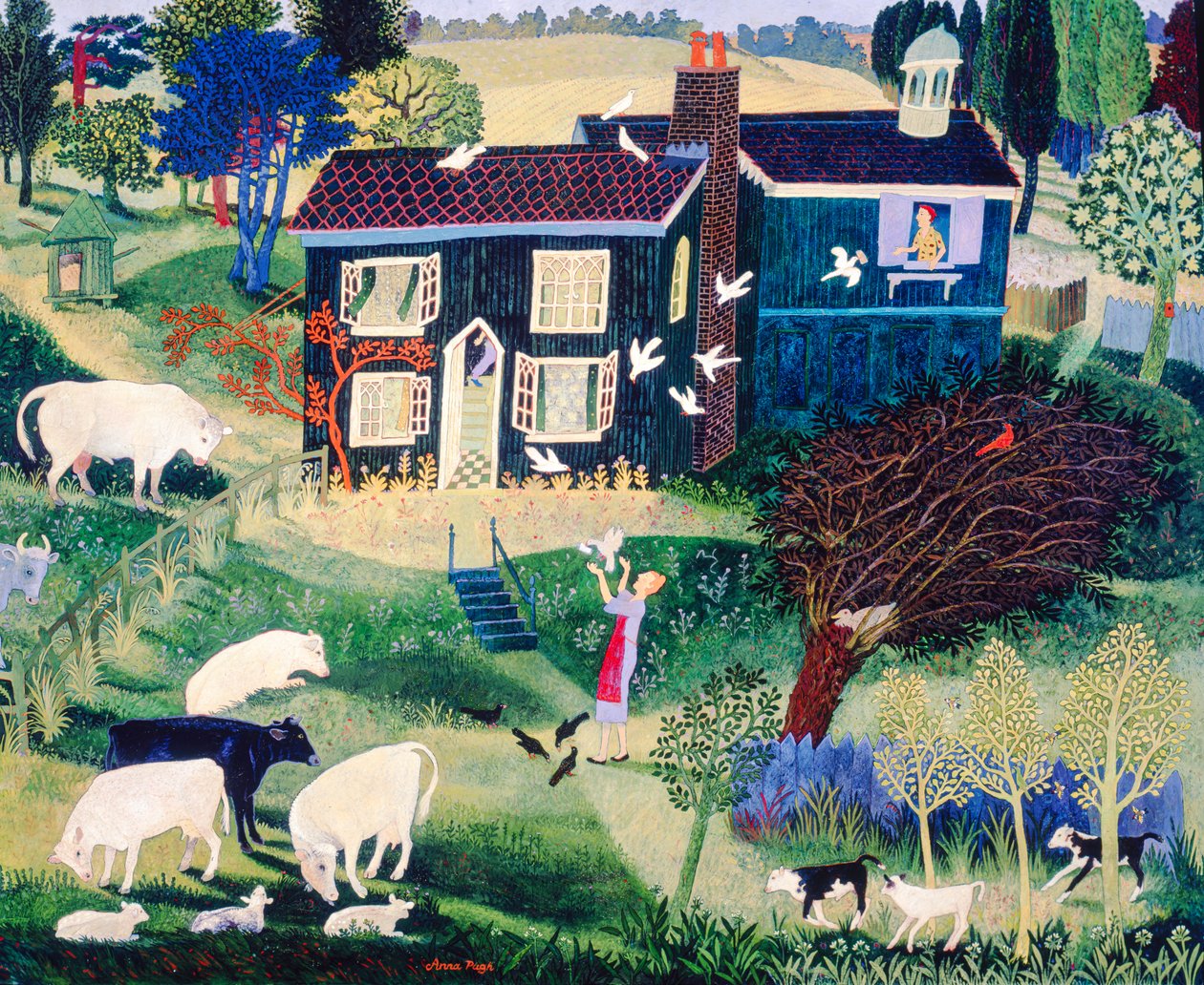 A Mixed Bunch by Anna Pugh: Highest-quality art reproduction