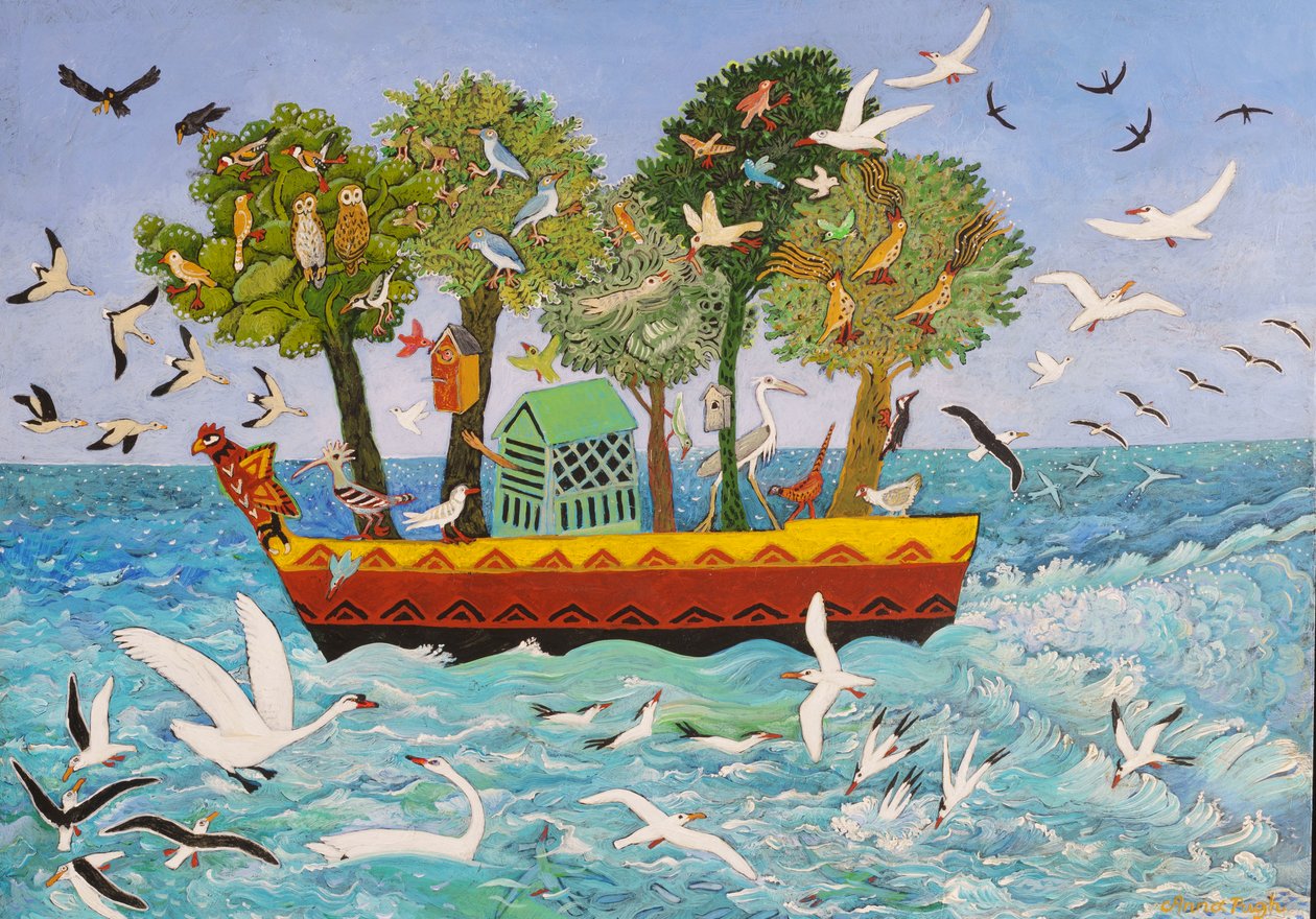 Bird Ark by Anna Pugh: Highest-quality art reproduction