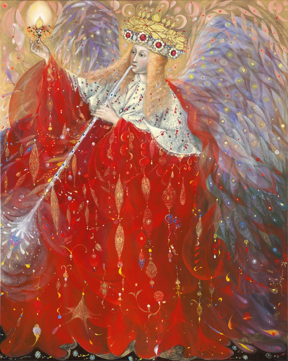The Angel of Life by Annael Anelia Pavlova: Fine art print