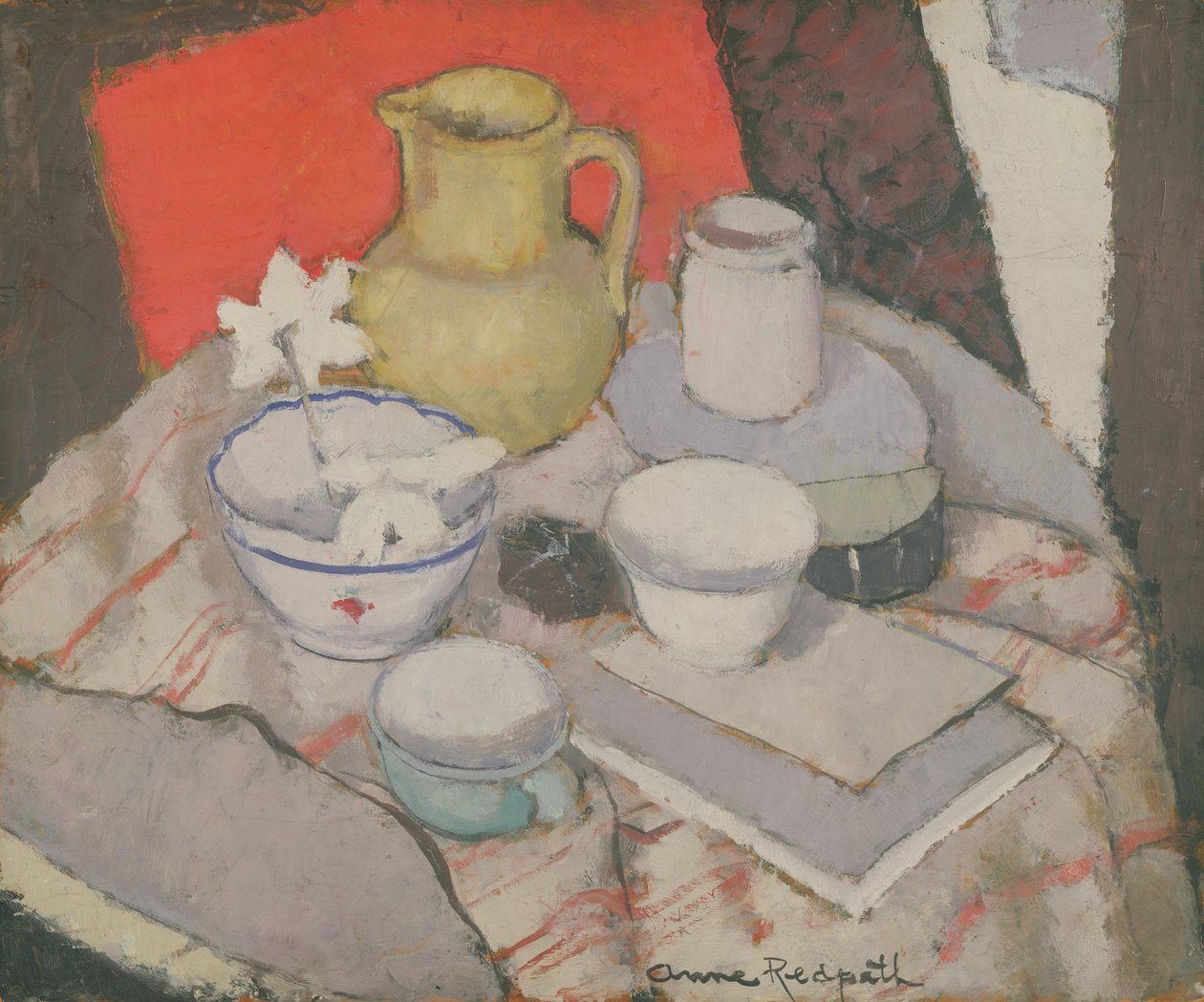 Still Life on Table by Anne Redpath: Buy fine art print