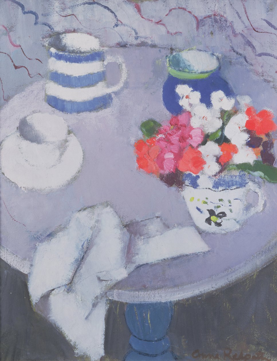 Still Life with Table by Anne Redpath: Buy fine art print