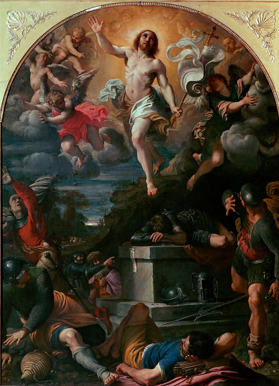 The Resurrection of Christ by Annibale Carracci
