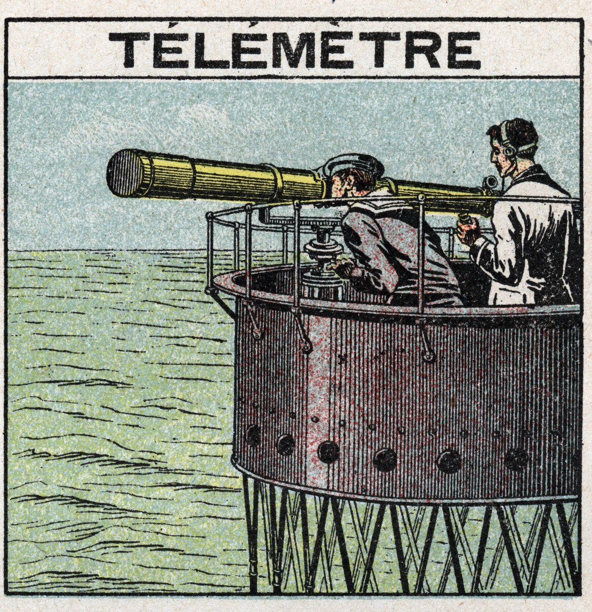 Light reflection: the telemeter used for navigation