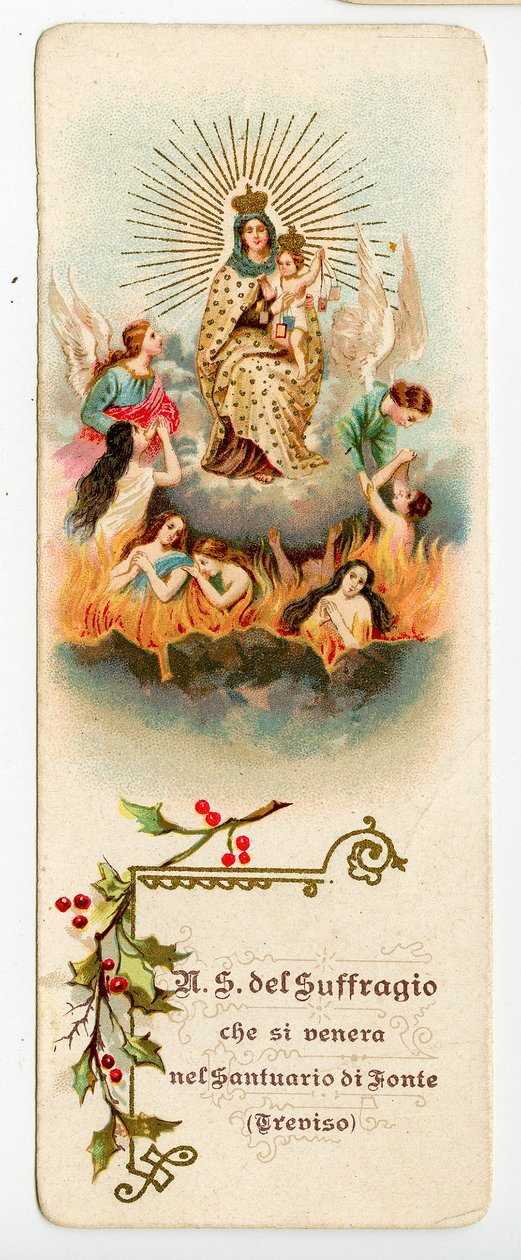 Our Lady of Suffrage. The Virgin in the Purgatory to Save Souls