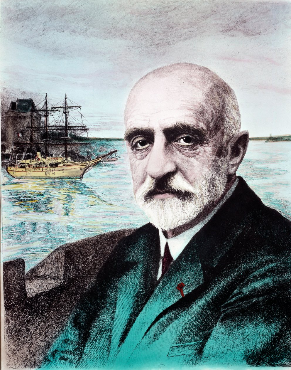 Portrait of Jean Baptiste Charcot, Doctor, Explorer of the Polar Zones