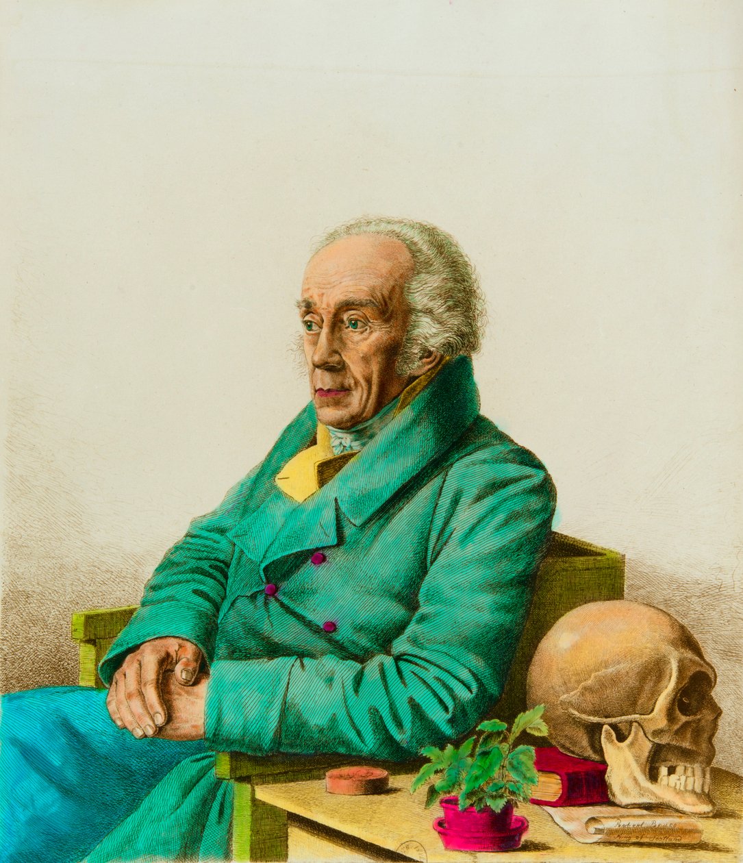 Portrait of Joseph Friedrich Blumenbach (1752-1840) German ...