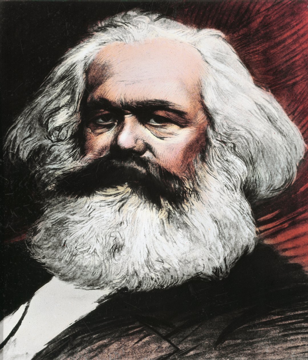 Portrait of Karl Marx by Anonymous Anonymous