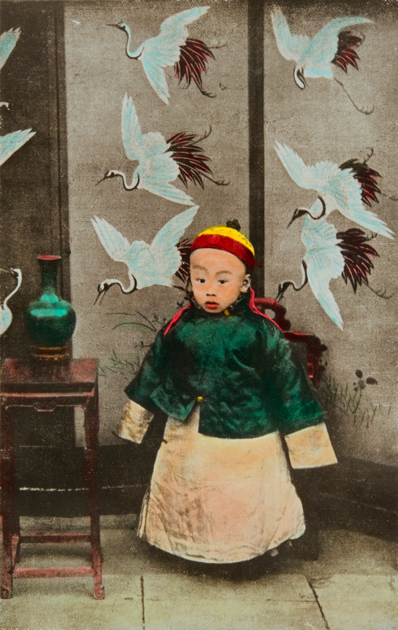 Portrait of Puyi (Pou Yi) circa 1911 (1906-1967) 12th and Last Chinese ...
