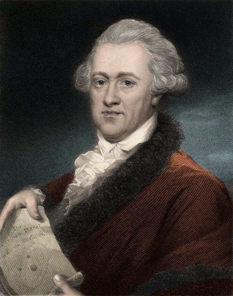 Portrait of William Herschel (1738-1822), German-Born British Astronomer