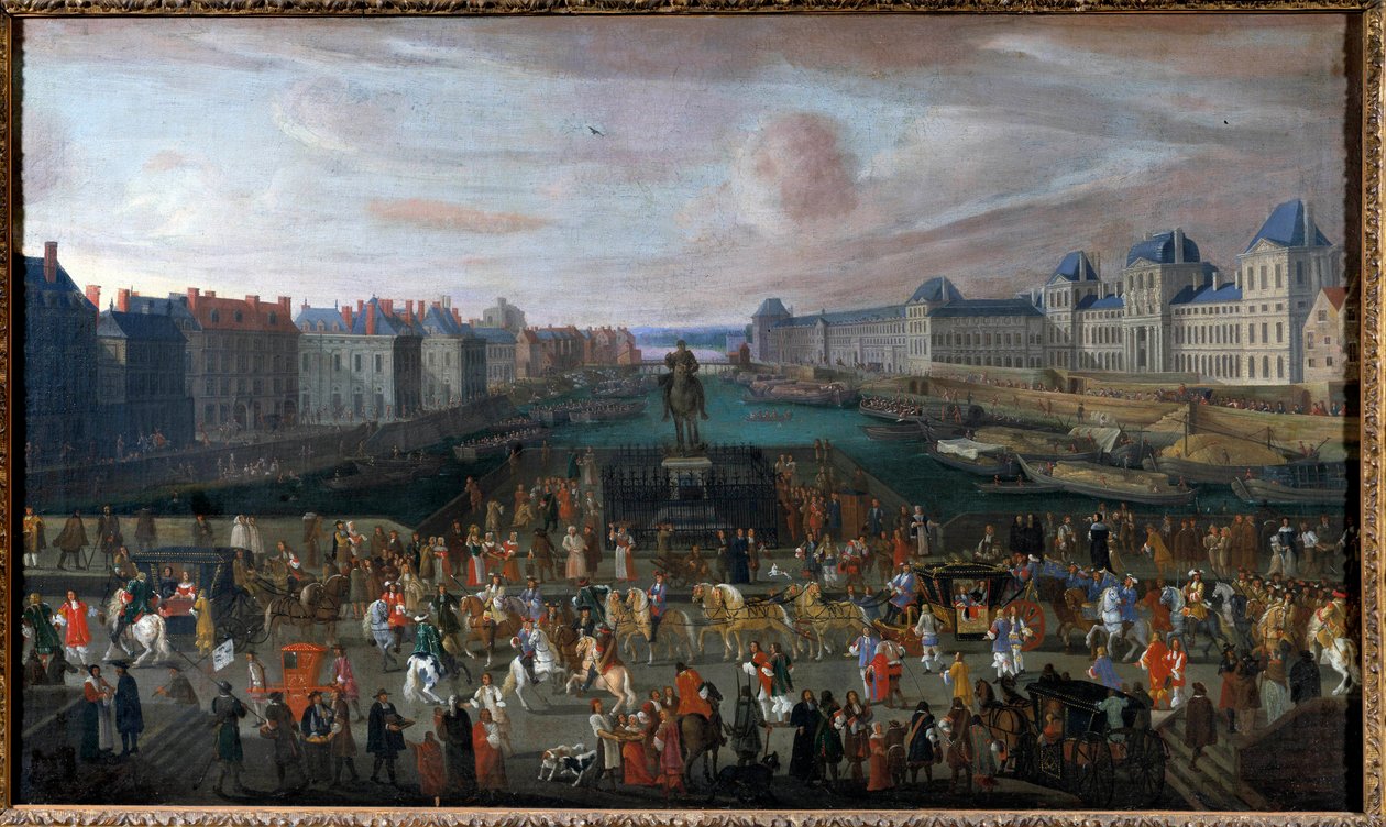 The Pont Neuf Seen from the Entrance to Place Dauphine