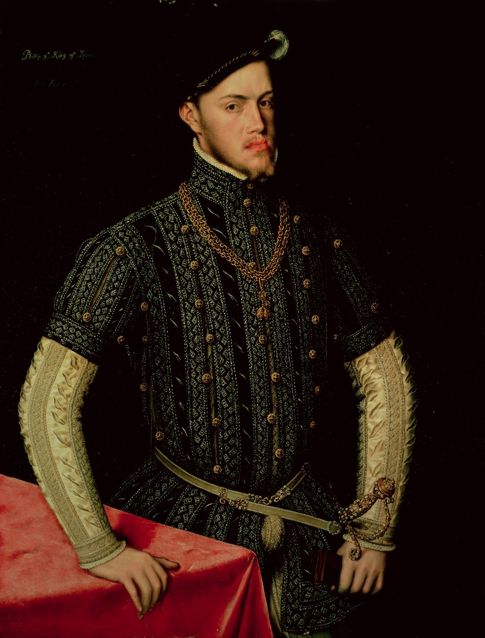 King Philip II of Spain by Anthonis van Dashorst Mor