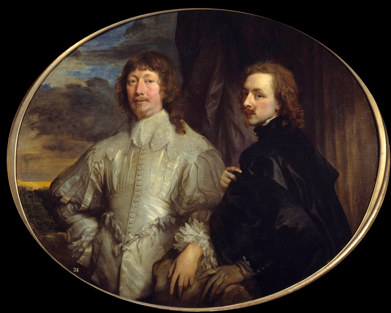 Double portrait of Sir Endymion Porter and the artist