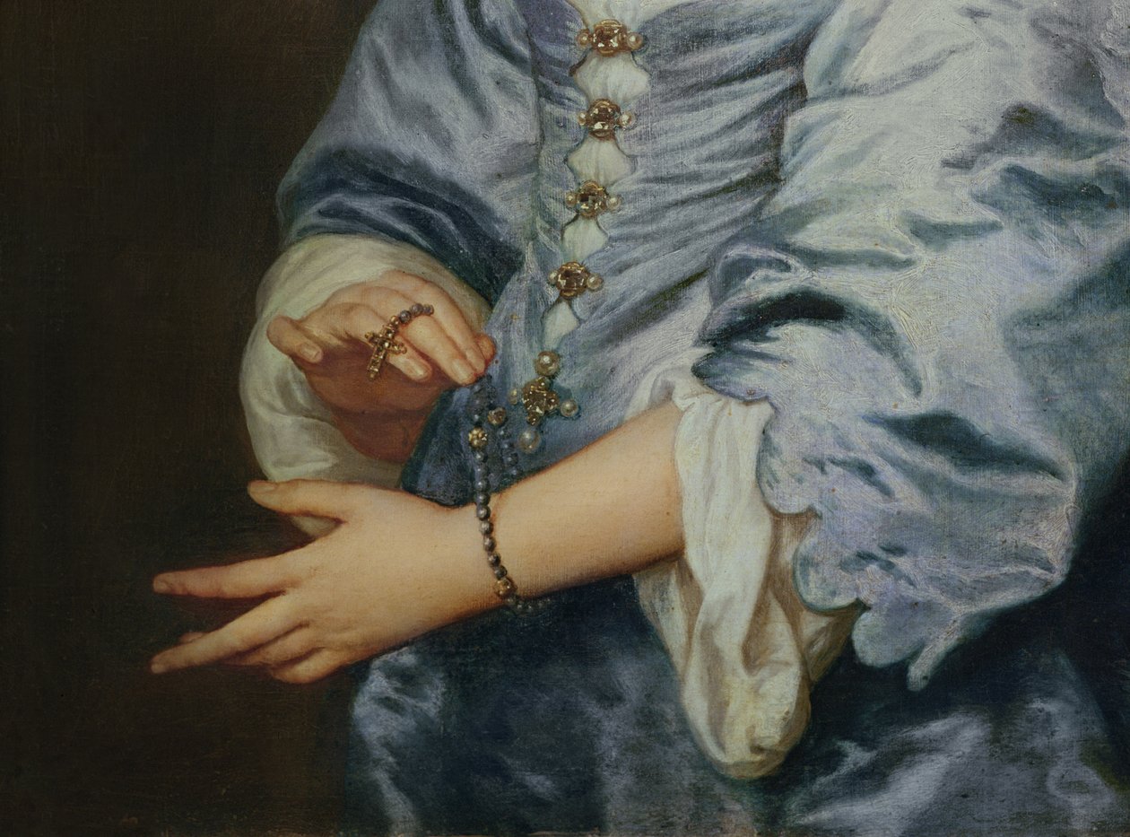 Marie Ruthven, Lady van Dyck, c.1639 by Anthony van Dyck