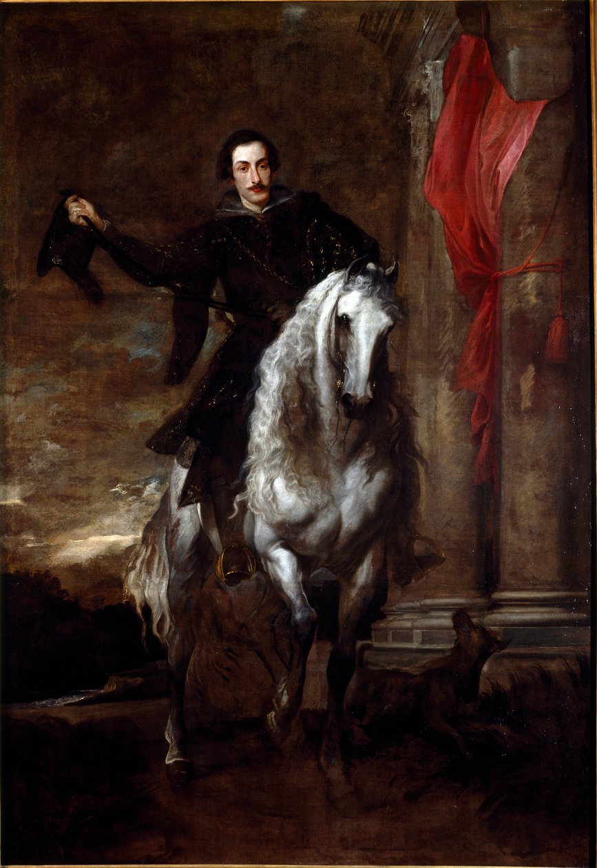 Portrait of Anton Giulio Brignole Sale on Horse