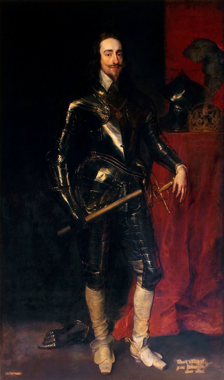 Portrait of King Charles I of England, Scotland and Ireland