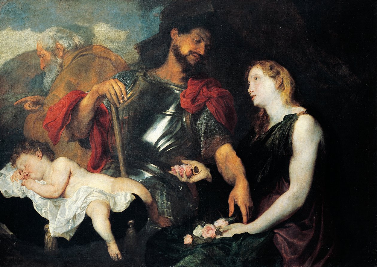 The Three Ages of Man by Anthony van Dyck: Fine art print