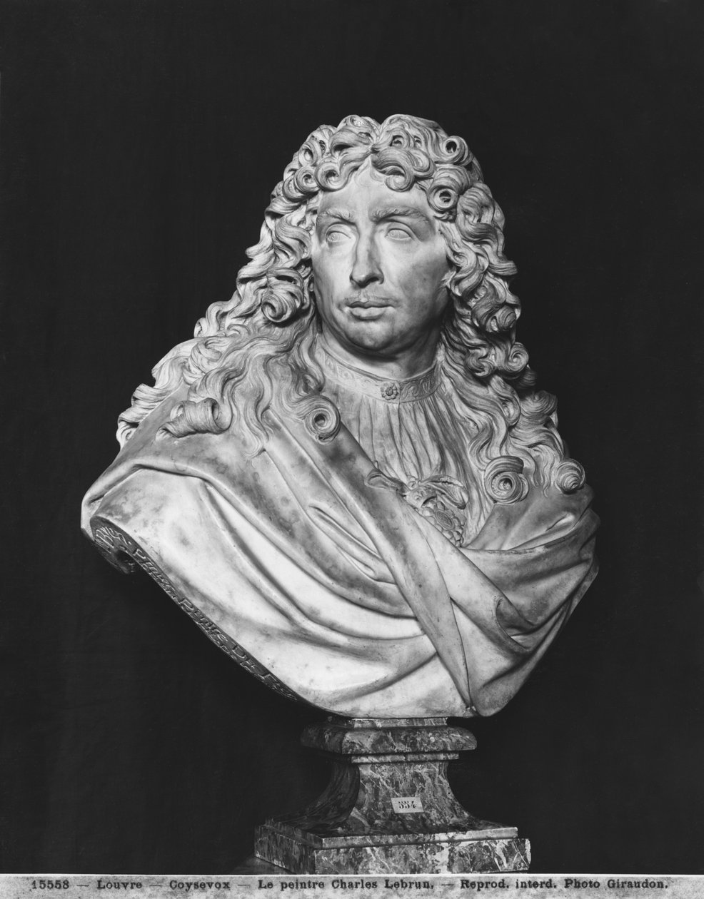 Bust of Charles Le Brun by Antoine Coysevox