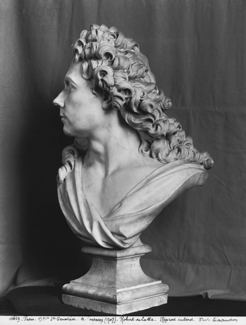 Bust of Robert de Cotte, 1707 by Antoine Coysevox