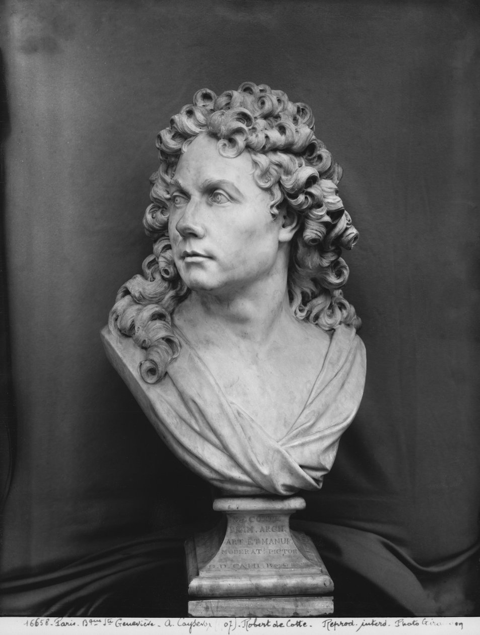Bust of Robert de Cotte by Antoine Coysevox