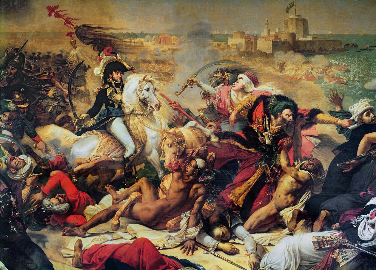 The Battle of Aboukir, 25th July 1799 by Antoine-Jean Gros