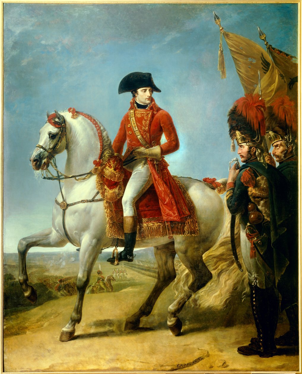 Napoleon Bonaparte On Horse