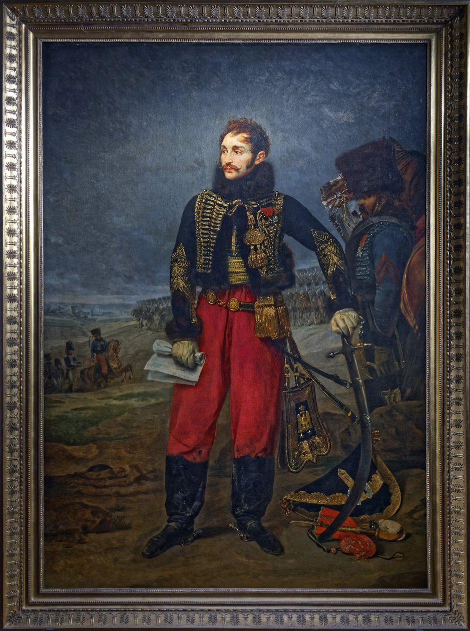Portrait of General Antoine Charles Louis de Lasalle Receiving the ...