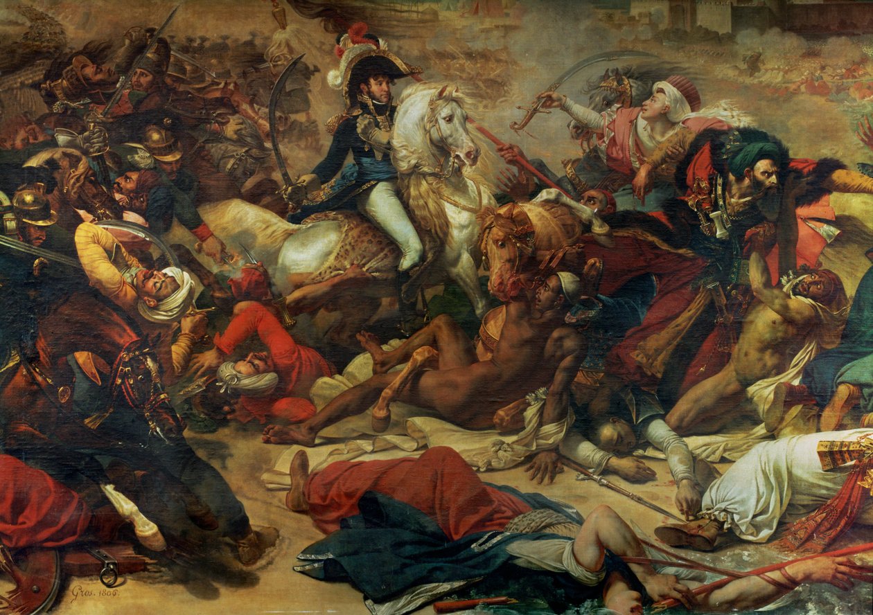 The Battle of Aboukir by Antoine Jean Gros: Fine art print