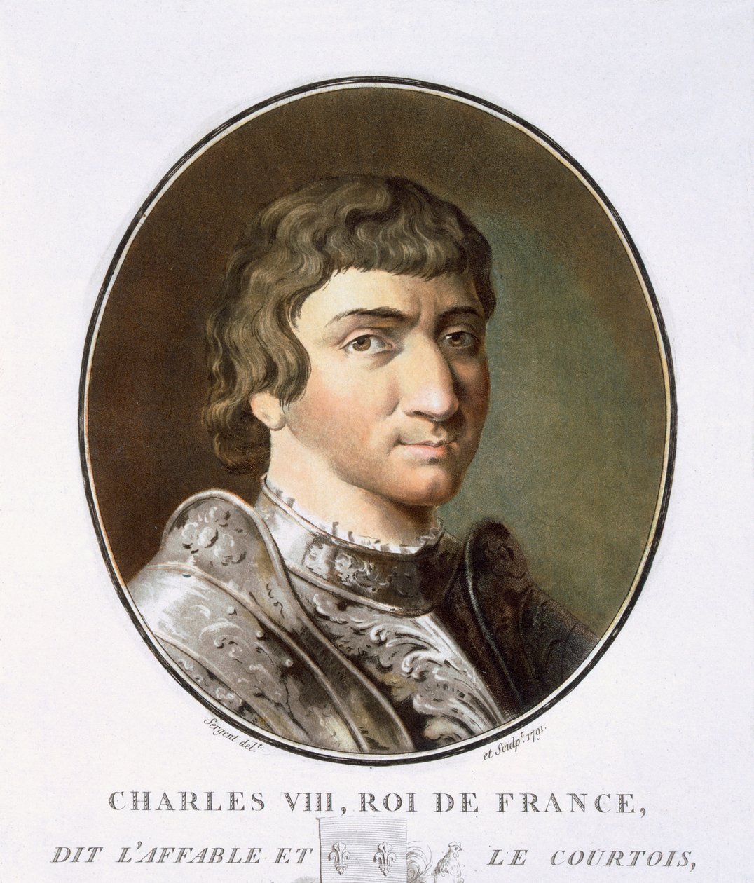 Charles VIII (engraving by Pierre Blin, 1786-92)
