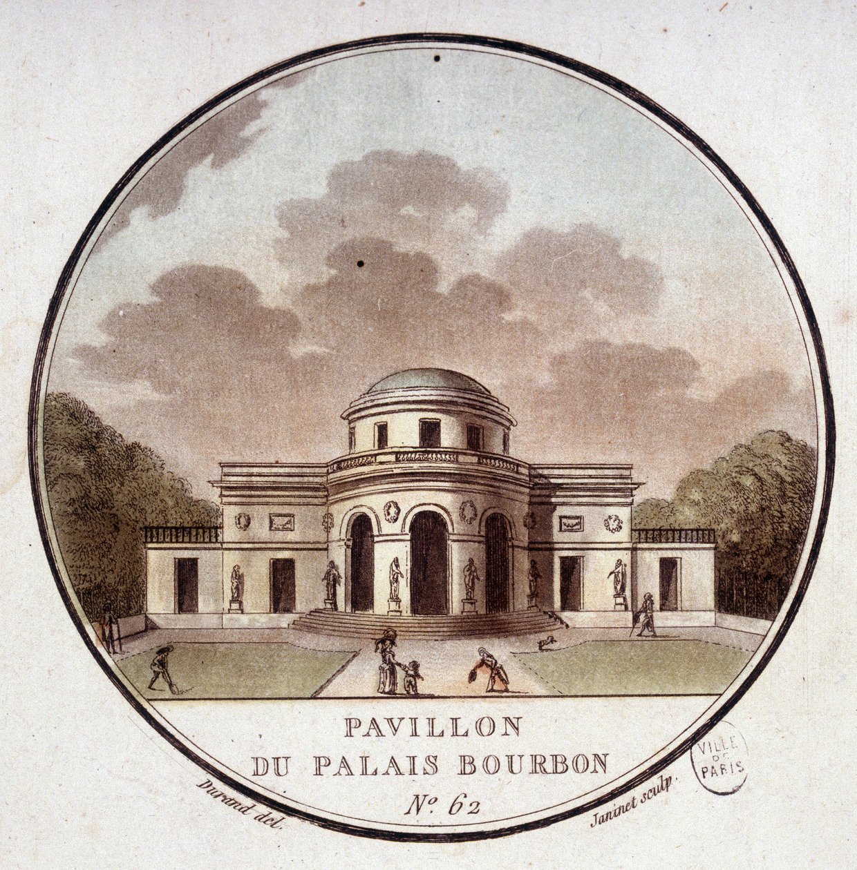 Pavilion of the Palais Bourbon, Paris